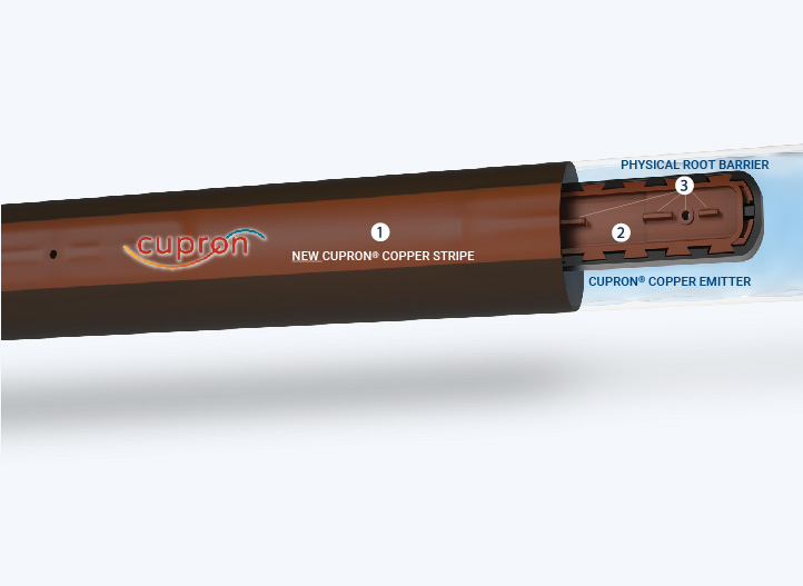 Techline™ Copper Battles Root Intrusion